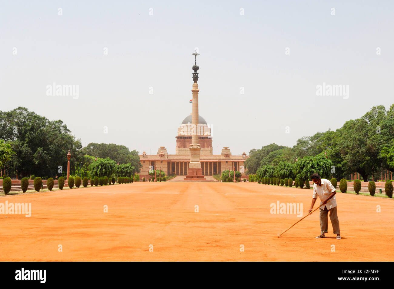 India New Delhi Rashtrapati Bhavan residence of the President and ...