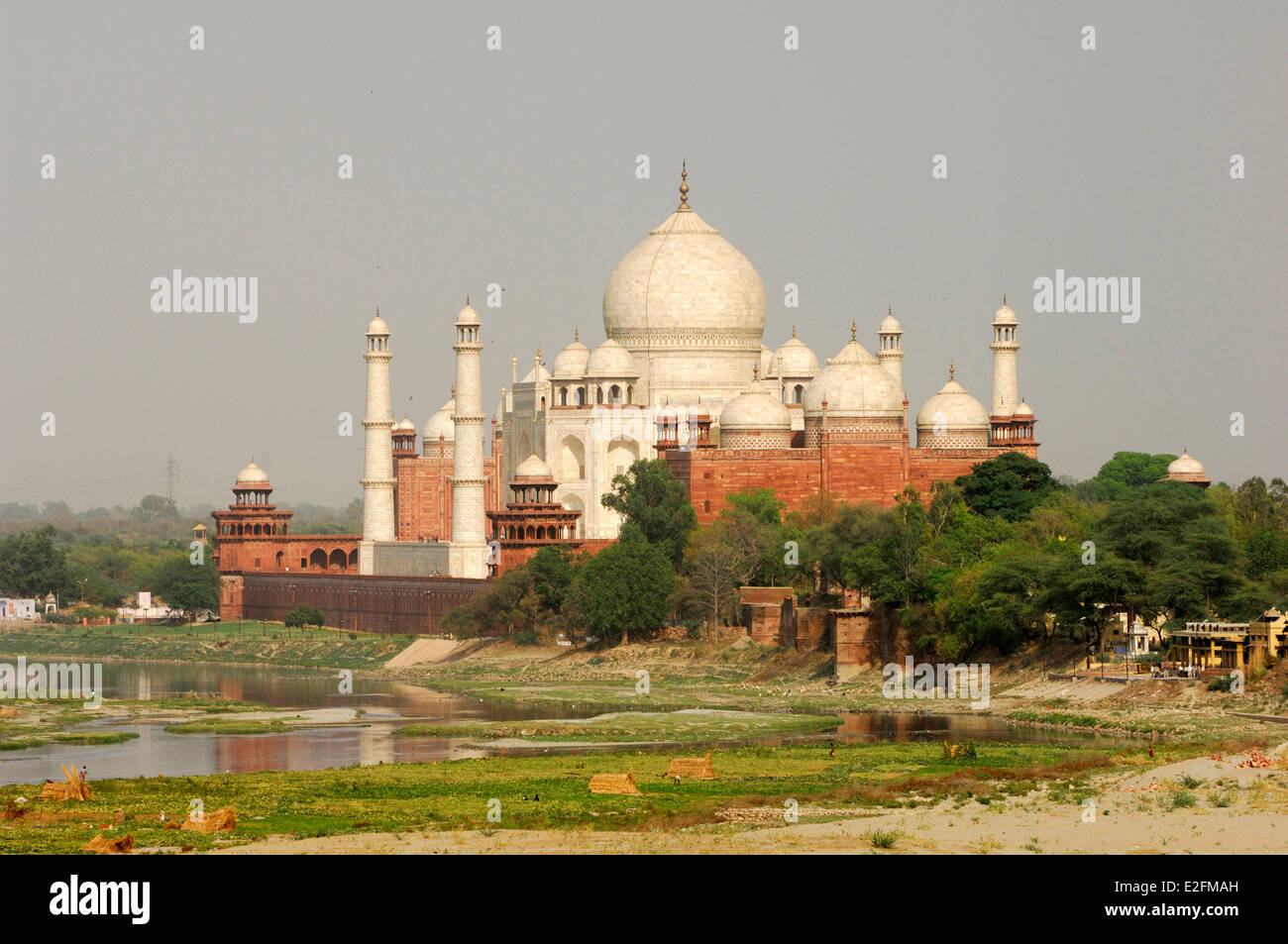 India Uttar Pradesh State Agra The Taj Mahal listed as World Heritage ...