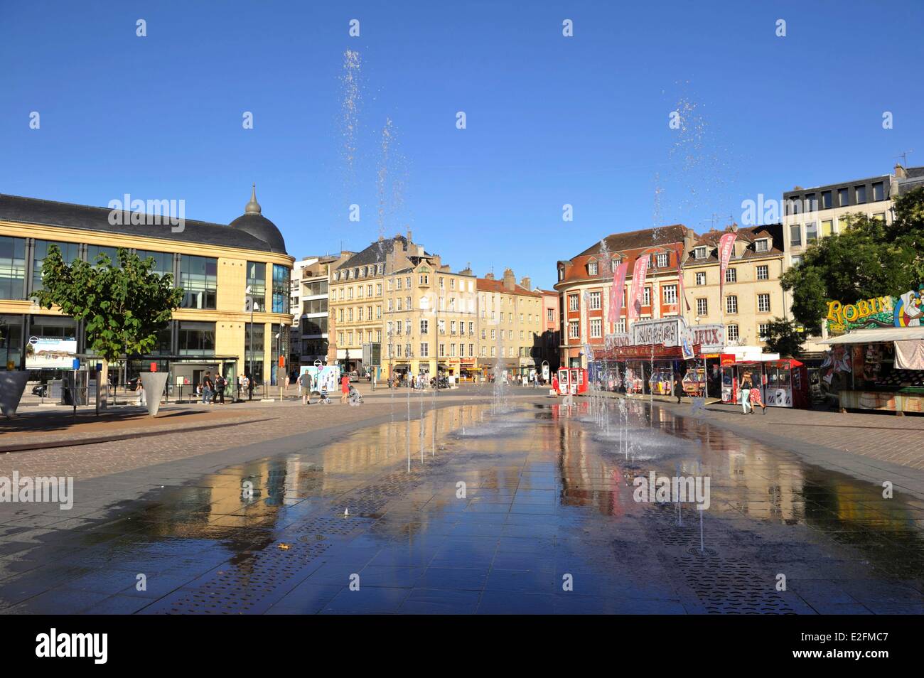 France Moselle Metz Republique square Stock Photo - Alamy