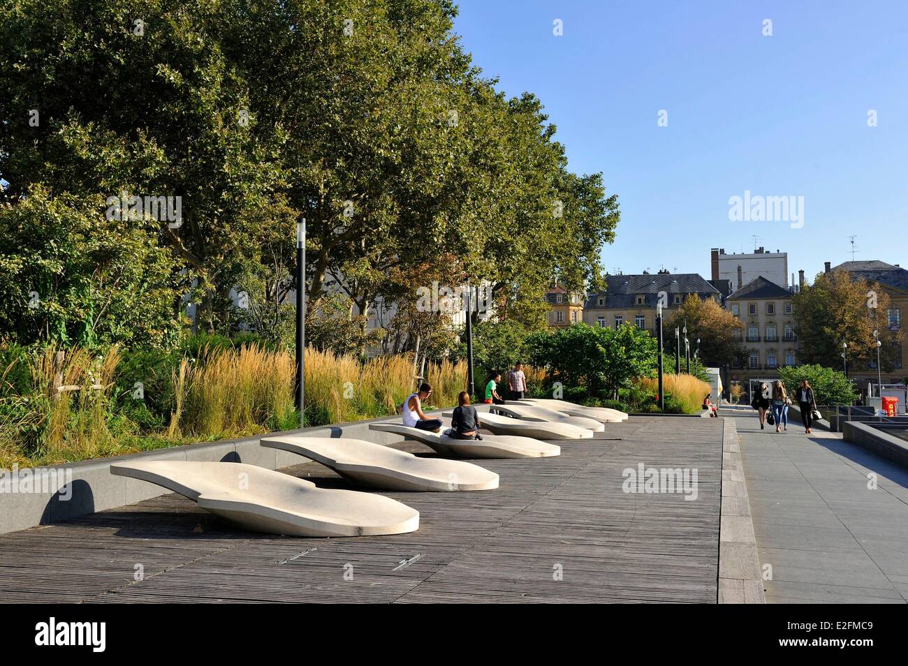 France Moselle Metz Republique square Stock Photo - Alamy