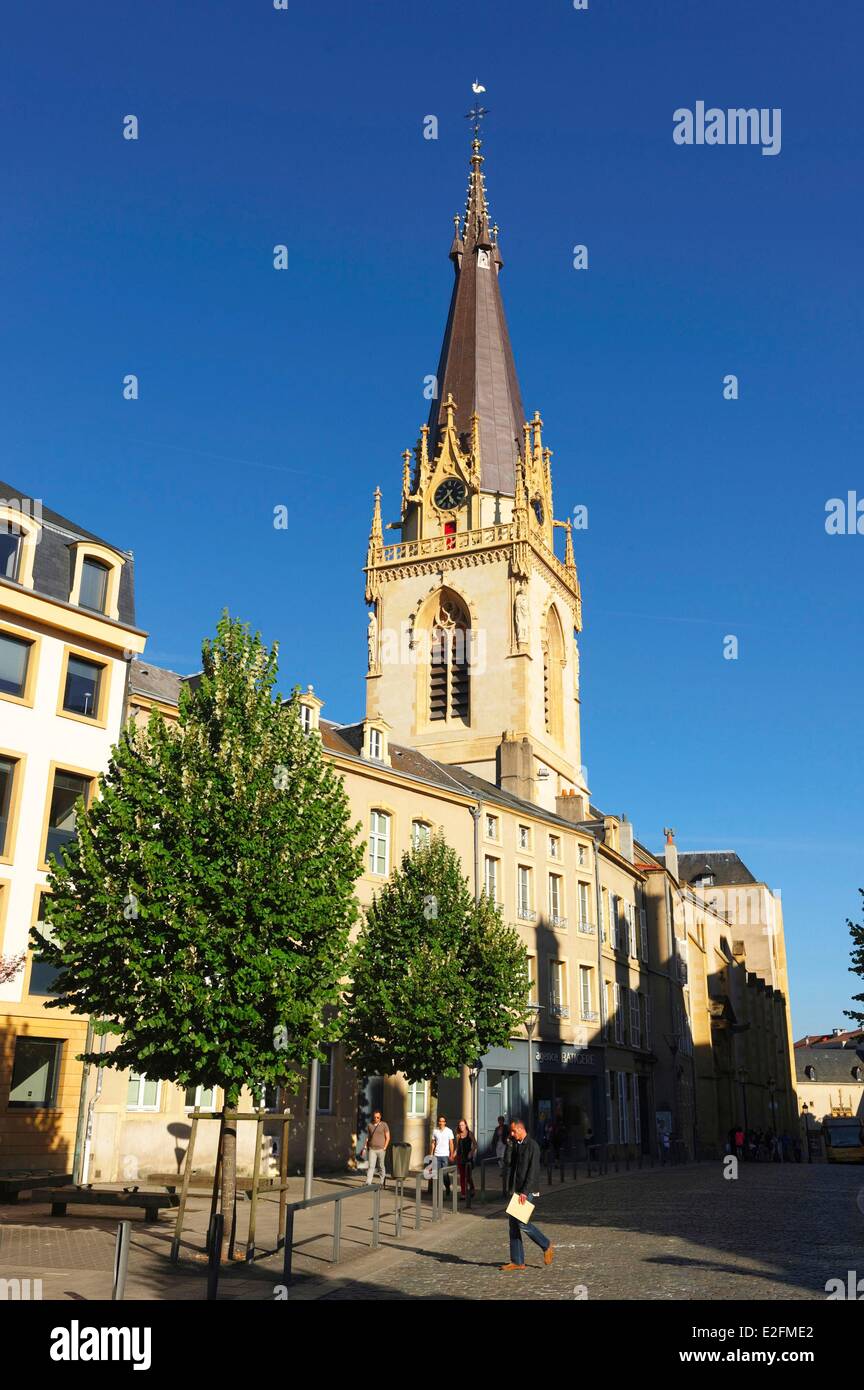 France Moselle Metz St Martin church Stock Photo - Alamy