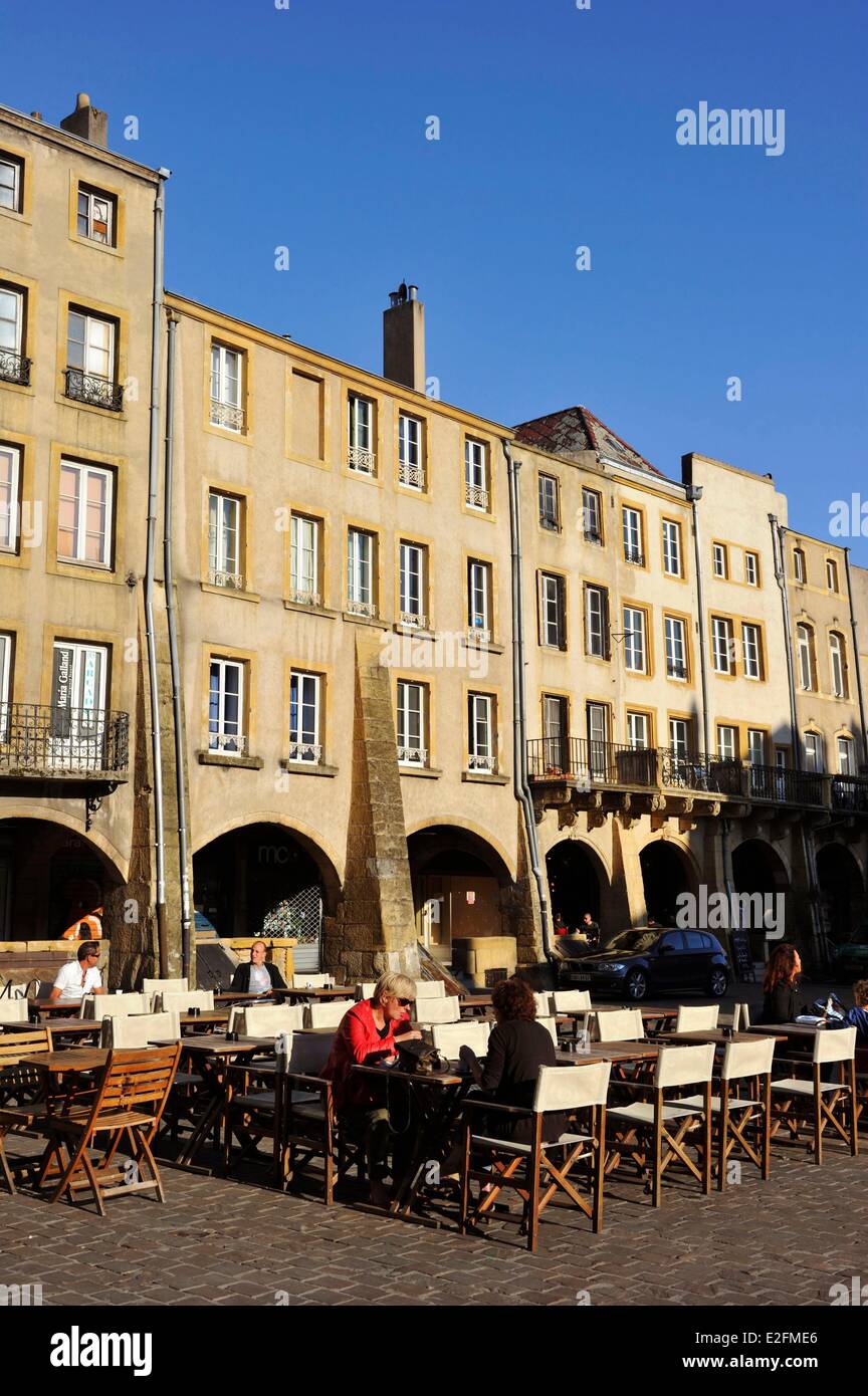 France Moselle Metz St Louis square Stock Photo - Alamy