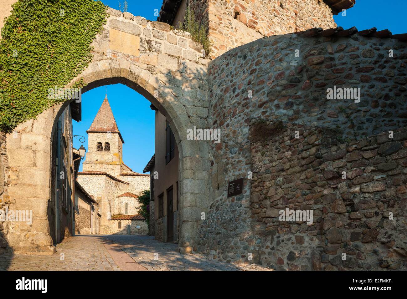 France Loire Pommiers en Forez in the Forez plain the Priory of ...