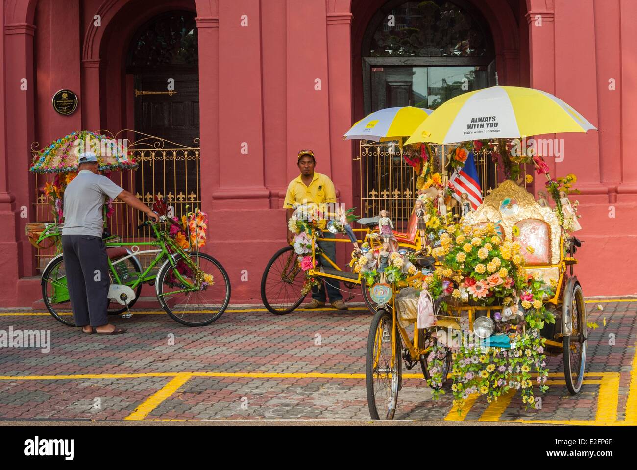 Rickshaw, melaka, malaysia hi-res stock photography and images - Alamy