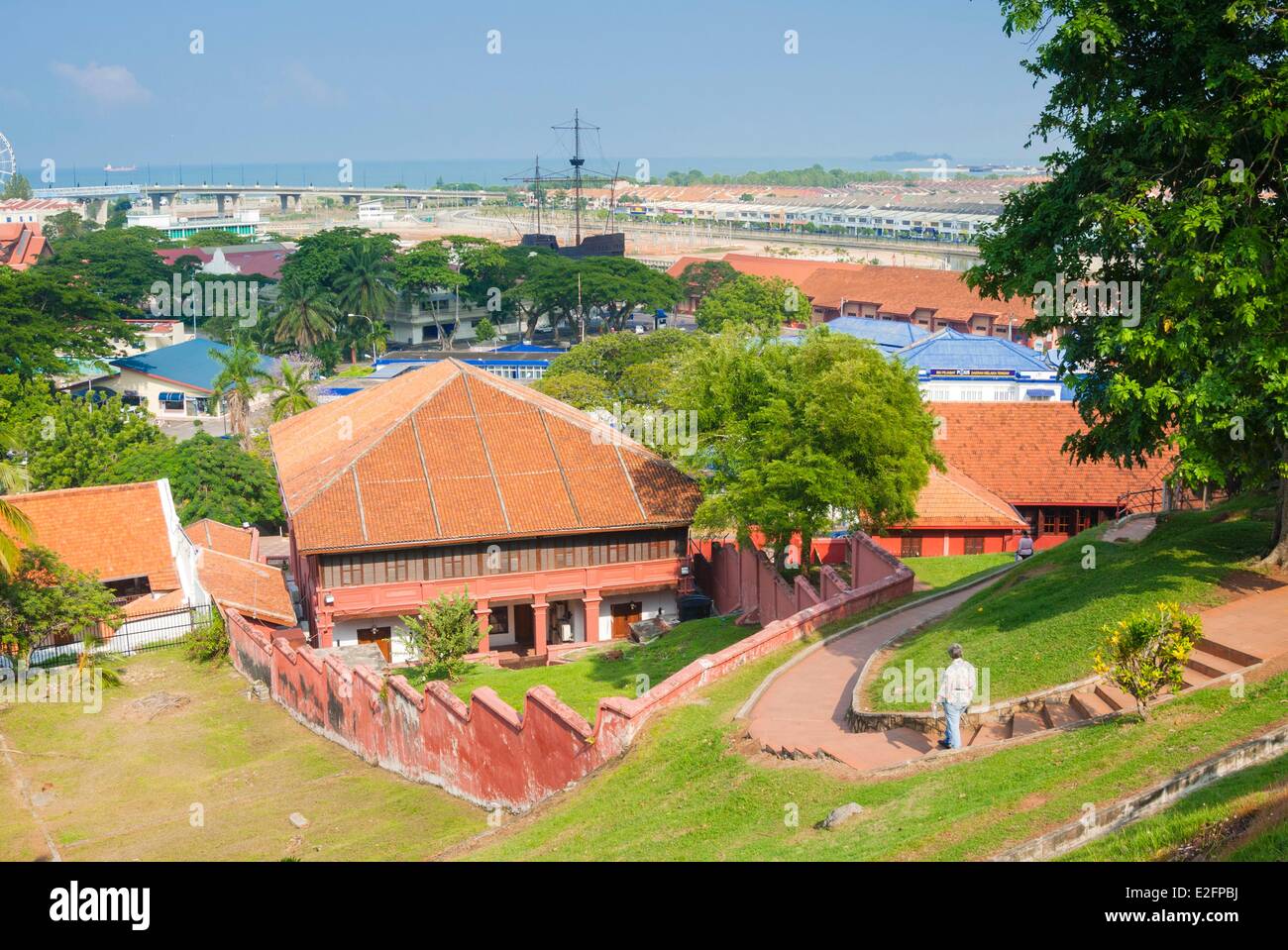 Malaysia Melaka State Melaka (Malacca) view of Malacca Stock Photo - Alamy