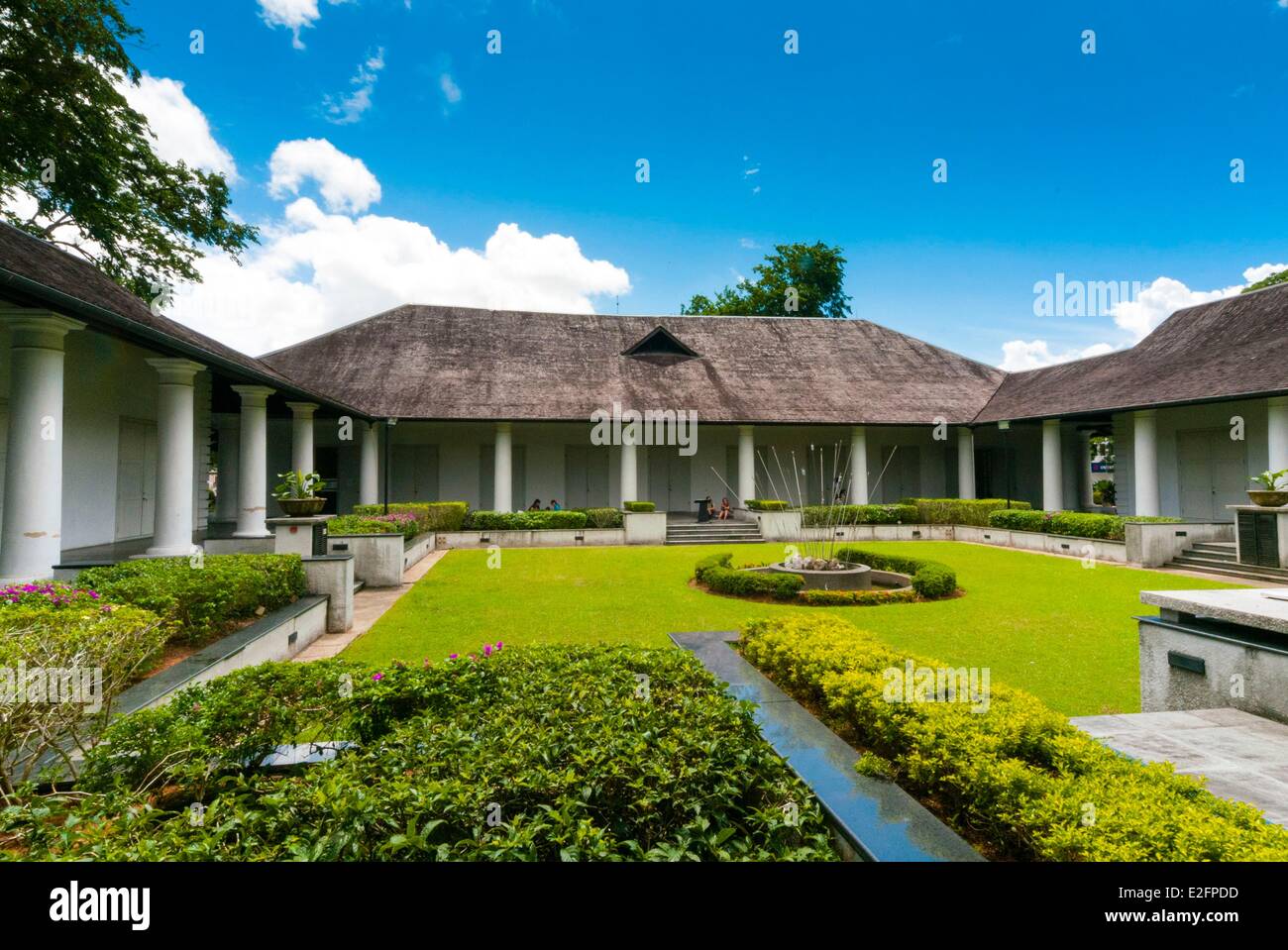 Malaysia Malaysian Borneo Sarawak State Kuching Old Courthouse Stock ...