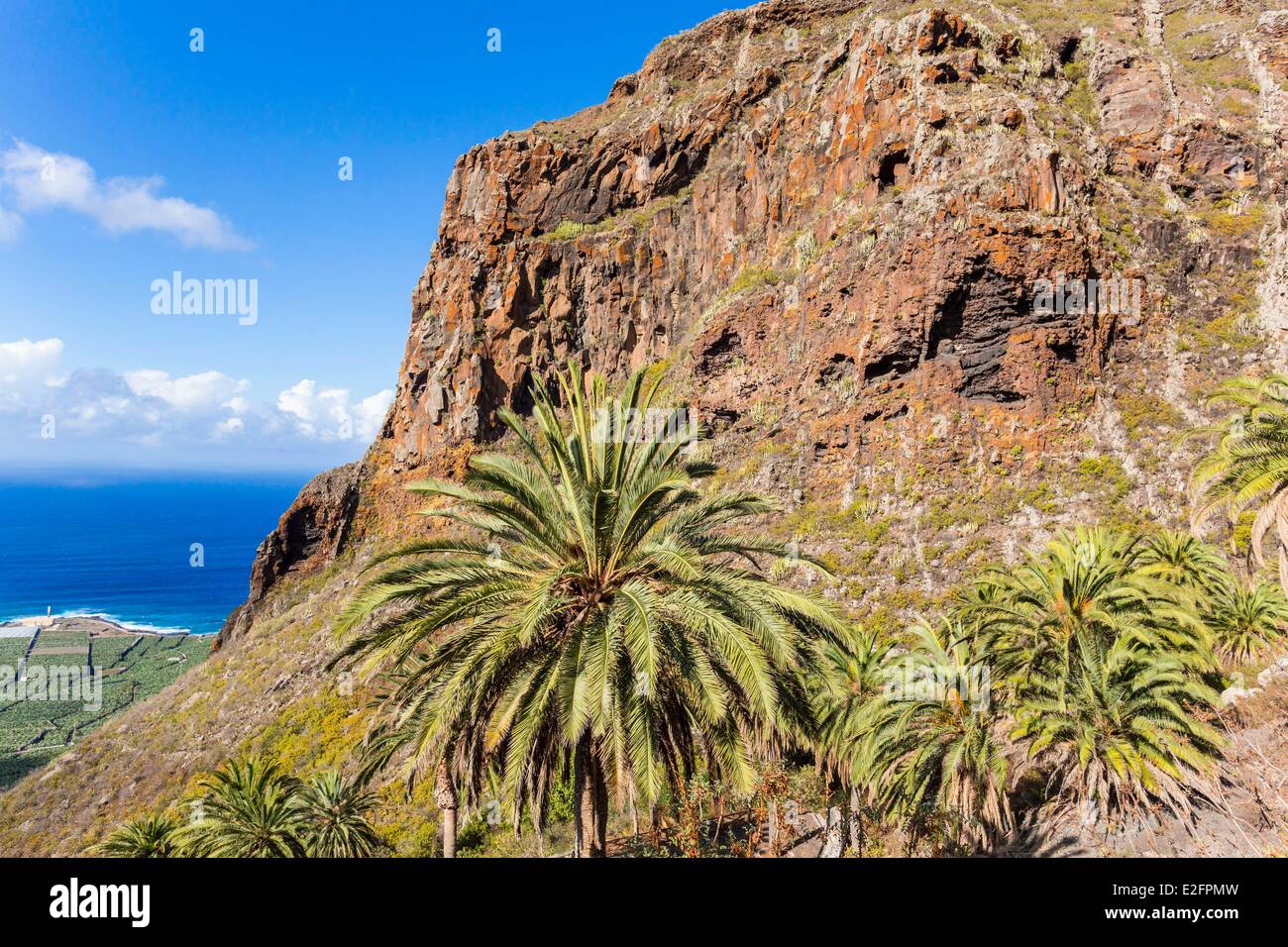 Spain Canary Islands Tenerife Island Los Silos Stock Photo - Alamy