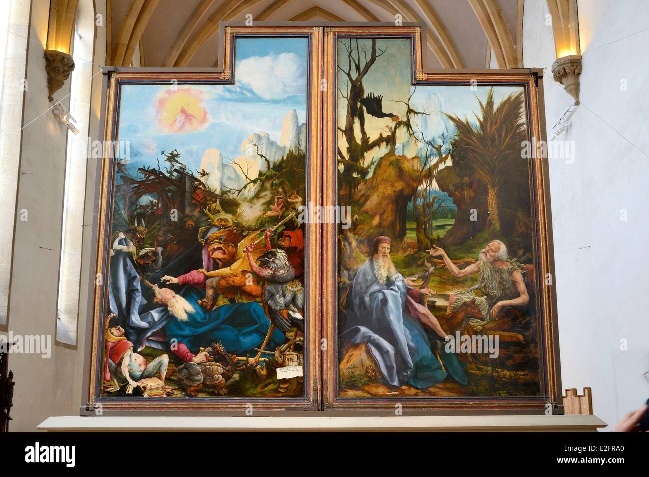 France Haut Rhin Alsace Wine Route Colmar Unterlinden Museum Issenheim ...