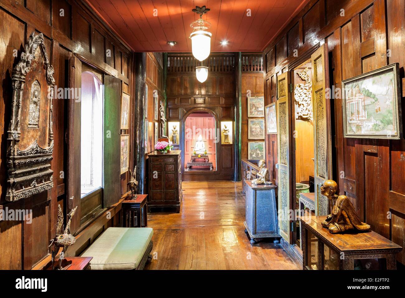 Thailand Bangkok Jim Thompson's House the home of American Jim Thompson ...