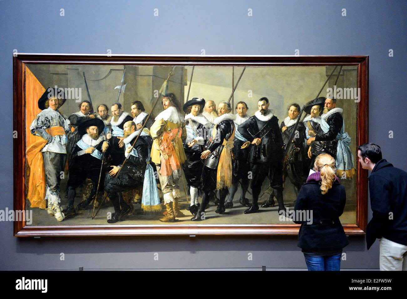 Netherlands Amsterdam Rijksmuseum the Meagre Compagny (1637) painting ...