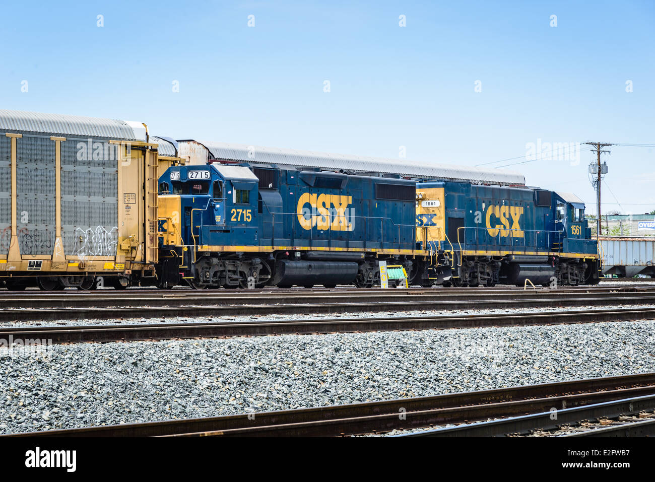Csx locomotive emd gp38 2 no hi-res stock photography and images - Alamy