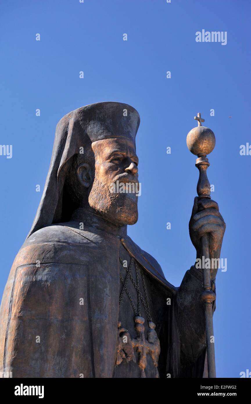 Archbishop makarios sculpture cyprus hi-res stock photography and ...