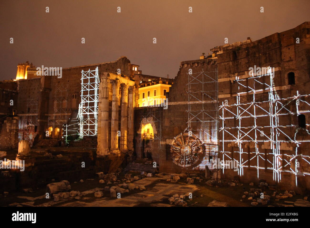 The forum of augustus 2000 years later hi-res stock photography and ...