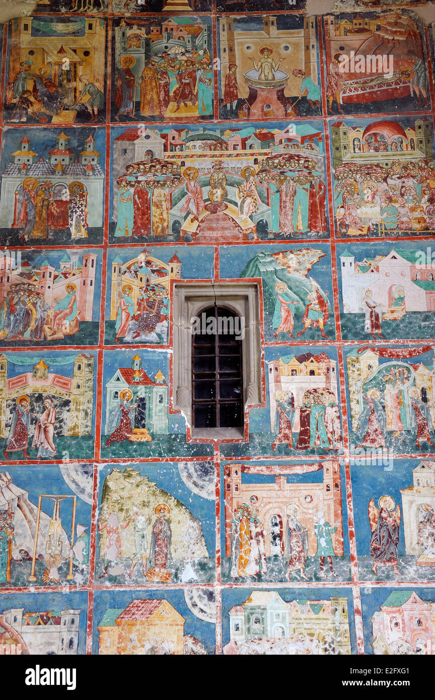 Romania Moldavia Bukovina region Arbore monastery listed as World ...