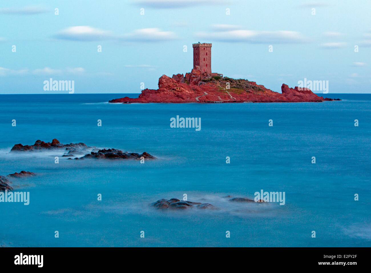 France Var Saint Raphael gold island cornice of Esterel gold cornice ...