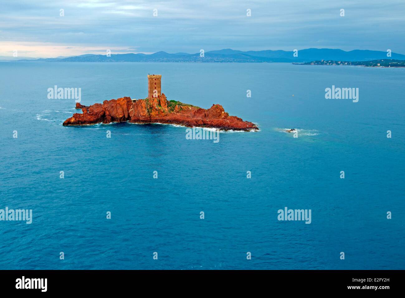 France Var Saint Raphael gold island cornice of Esterel gold cornice ...