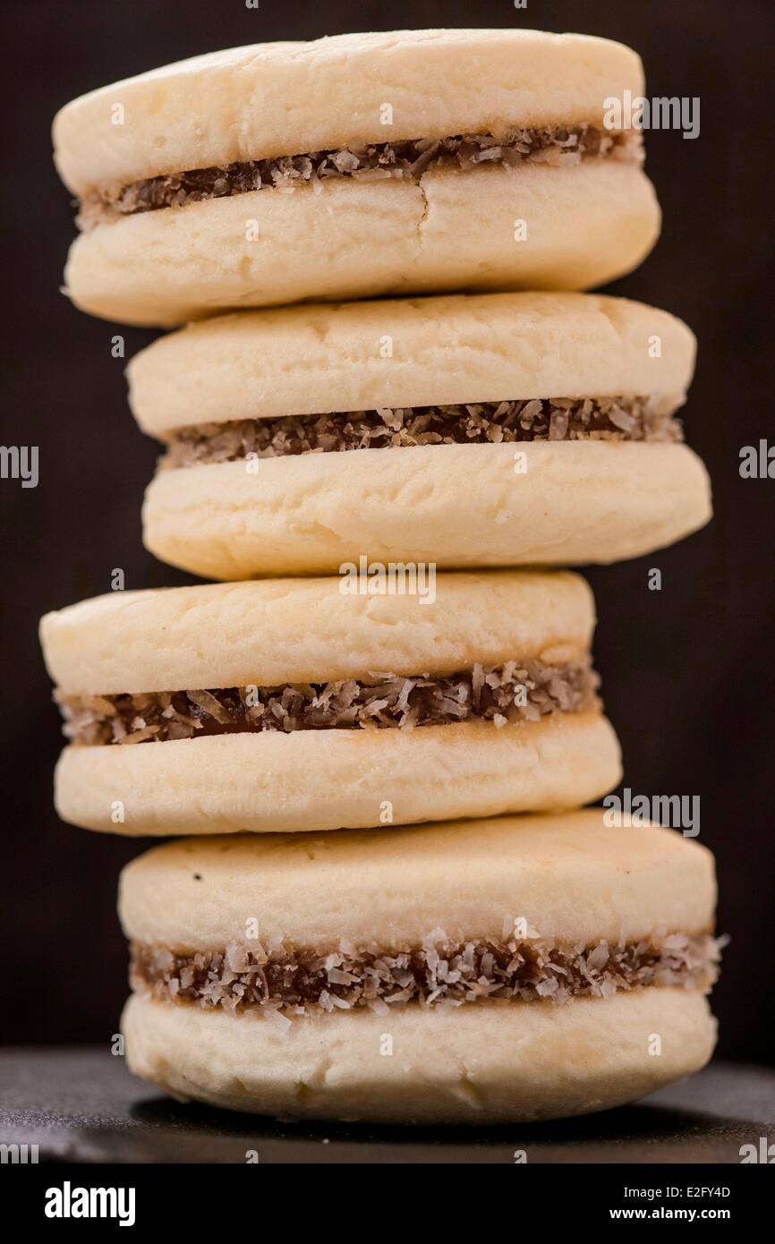 Argentina Buenos Aires alfajores shortbread biscuit filled with the ...