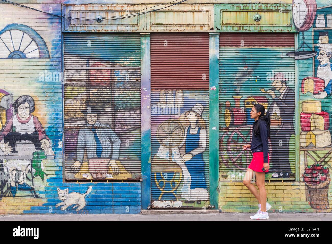 Argentina mural people hi-res stock photography and images - Alamy