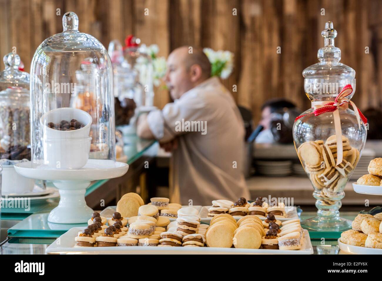 Argentina Buenos Aires Palermo district Nucha restaurant corner of ...