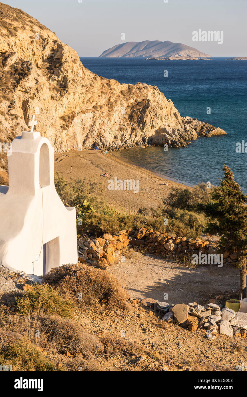 Greece Cyclades Islands Anafi Island Klisidi beach Stock Photo - Alamy