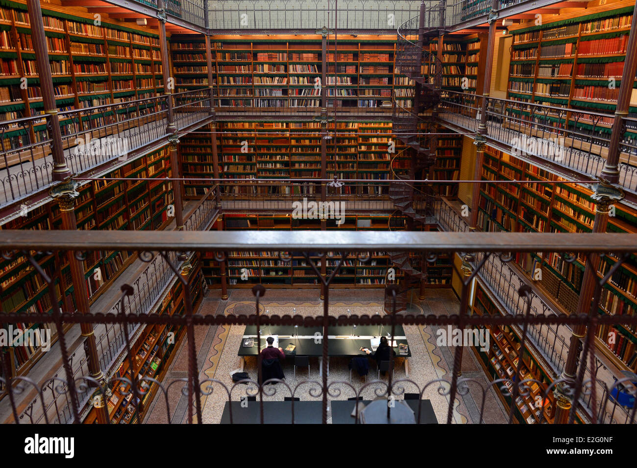 Netherlands Amsterdam the Rijskmuseum new opening library in museum ...