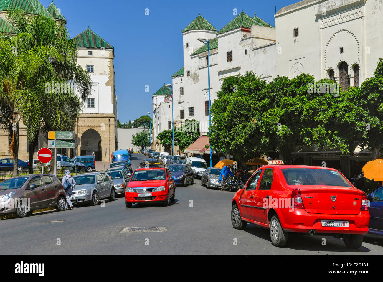 Morocco Casablanca district Habous buildings Mahkama administration ...