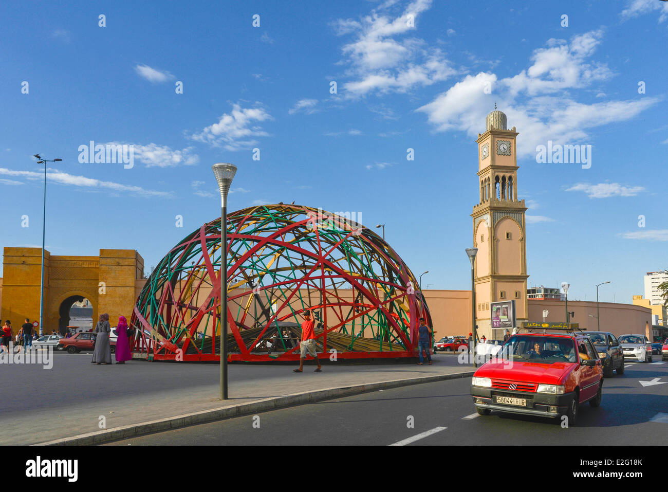 Morocco Casablanca Place of United Nations sphere Zevaco of the ...