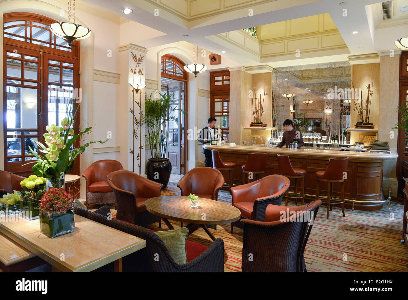 China Hong Kong Hong Kong Island Repulse Bay restaurant The Verandah ...