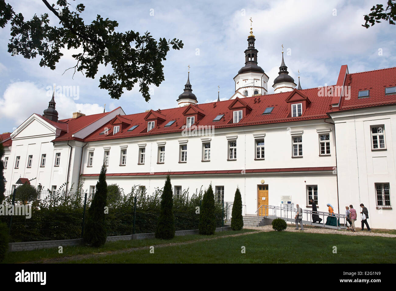 Poland Podlaskie Suprasl Monastery of the Annunciation or Supral Lavra Icons Museum Stock Photo ...