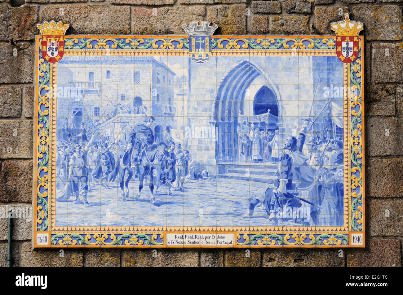 Portugal Minho Lima Ponte de Lima Mother Church or Igreja Matriz built ...