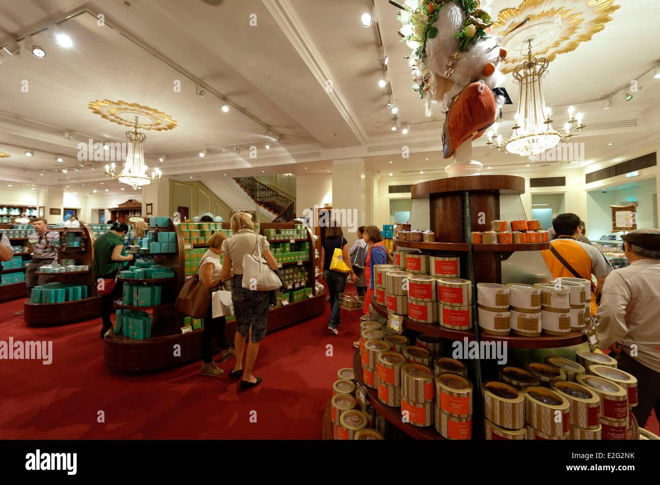 United Kingdom London Mayfair Fortnum and Mason shop at Piccadilly ...