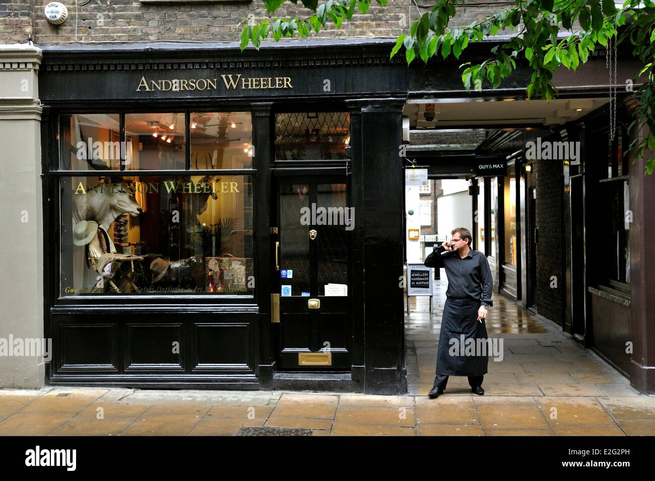 England london mayfair shepherd market hi-res stock photography and ...