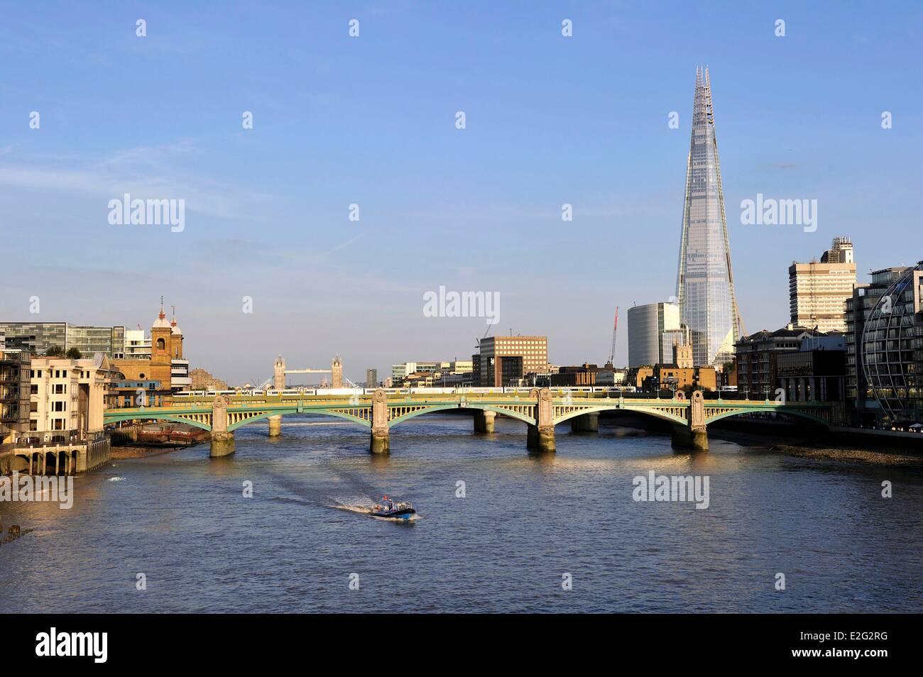 United Kingdom London London Bridge and the Shard London Bridge Tower ...