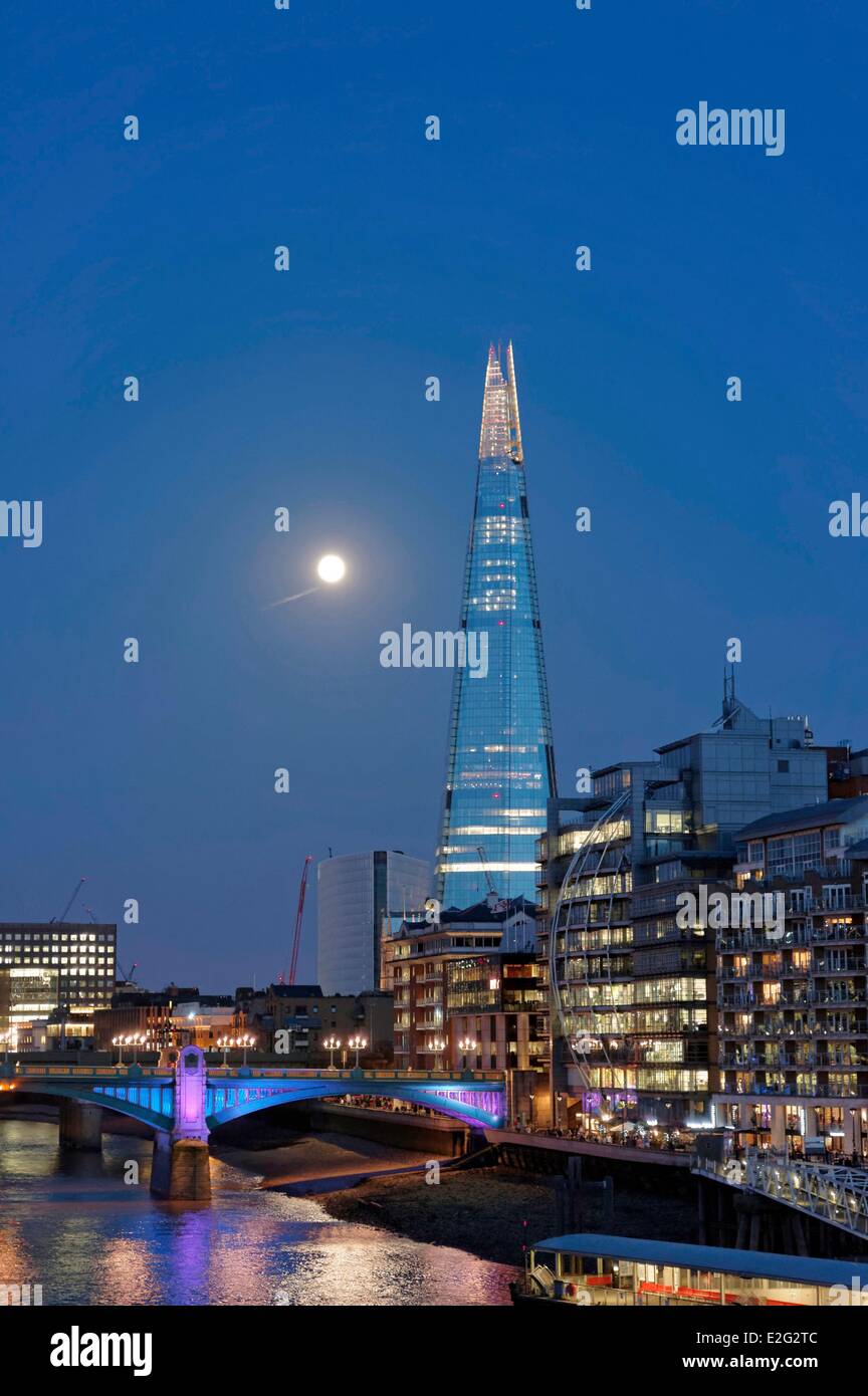 United Kingdom London London Bridge and the Shard London Bridge Tower ...