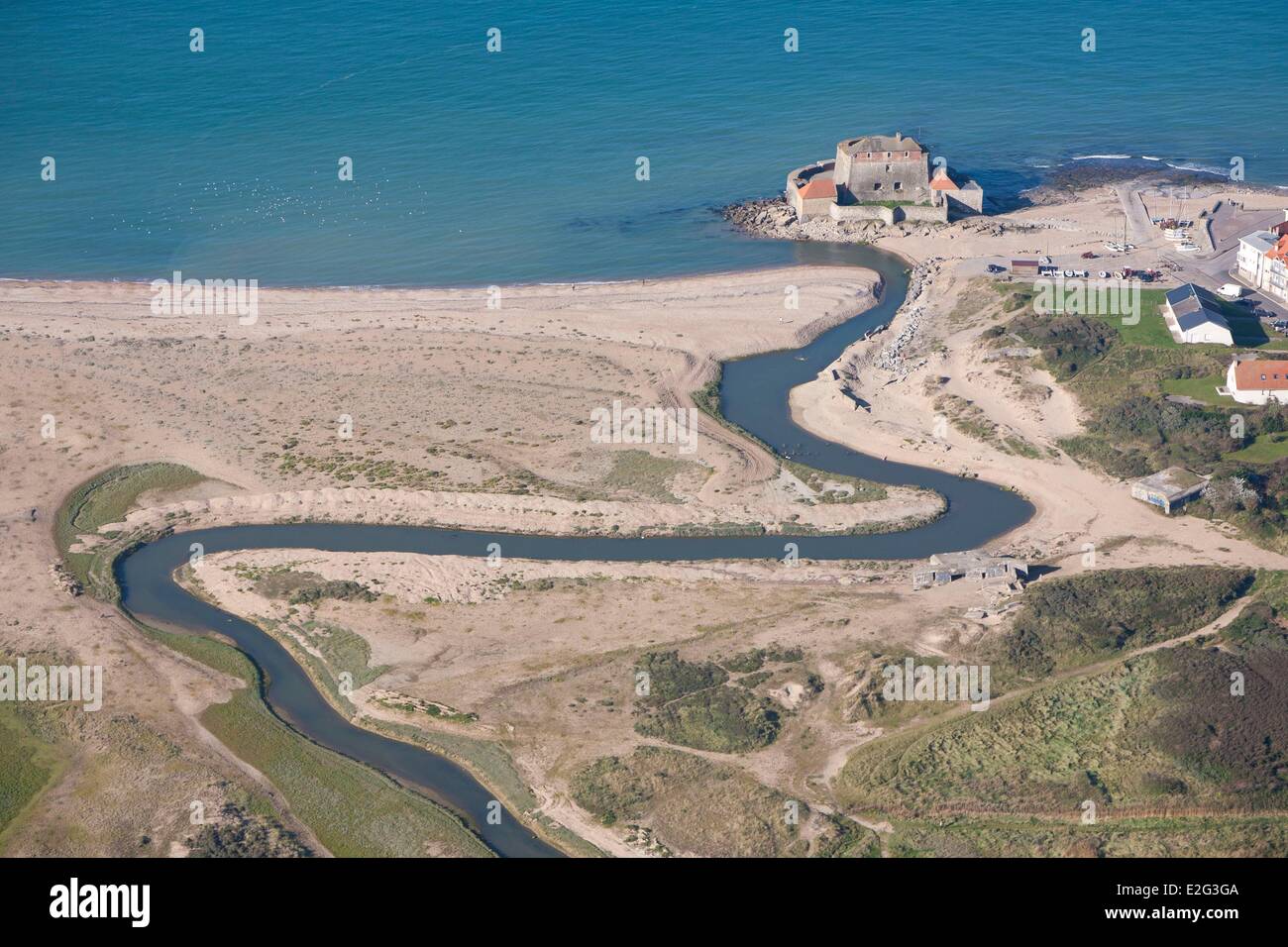France Pas de Calais Ambleteuse Fort Mahon fort designed by Vauban and ...