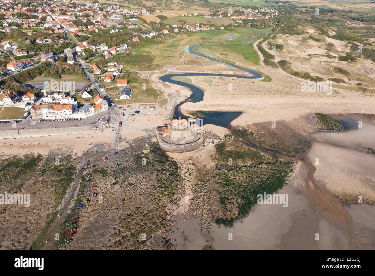 France Pas de Calais Ambleteuse Fort Mahon fort designed by Vauban and ...