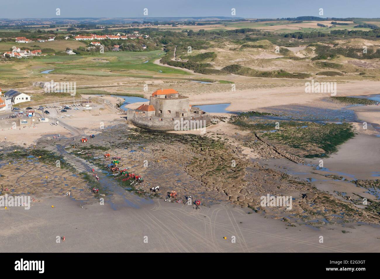 France Pas de Calais Ambleteuse Fort Mahon fort designed by Vauban and ...