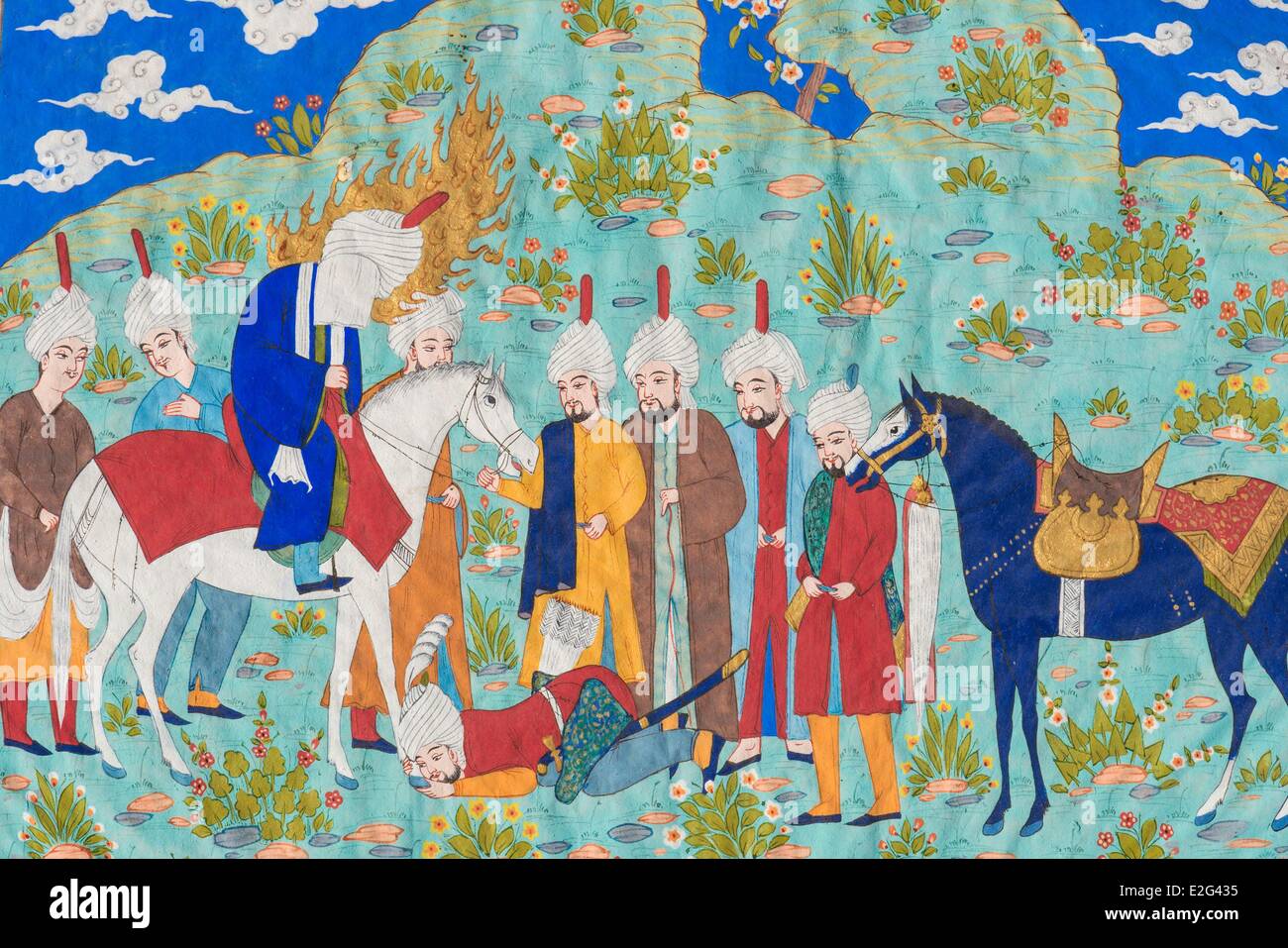 The silk road painting hi-res stock photography and images - Alamy