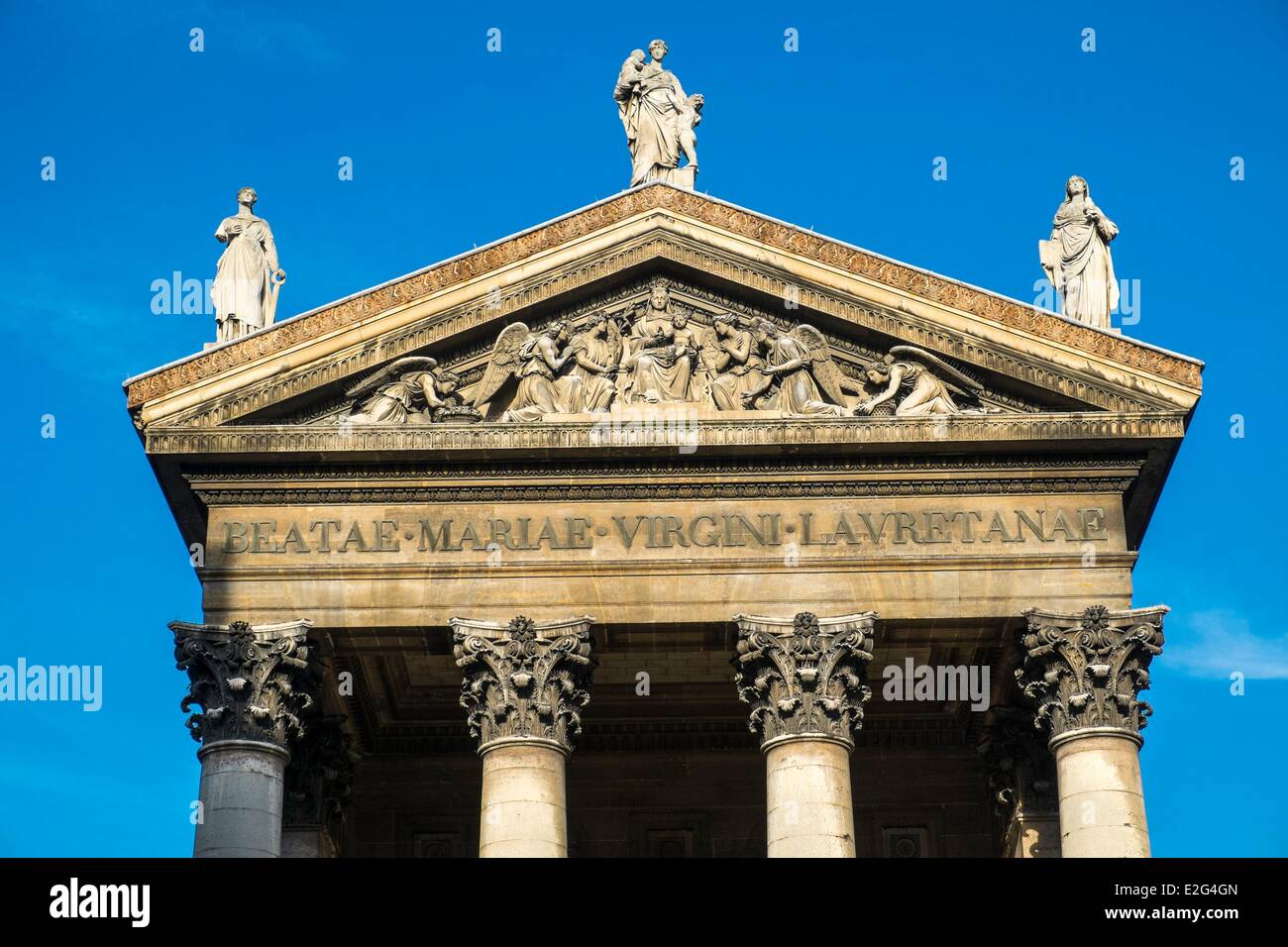 France Paris the church Notre-Dame-de-Lorette (1823 Stock Photo - Alamy