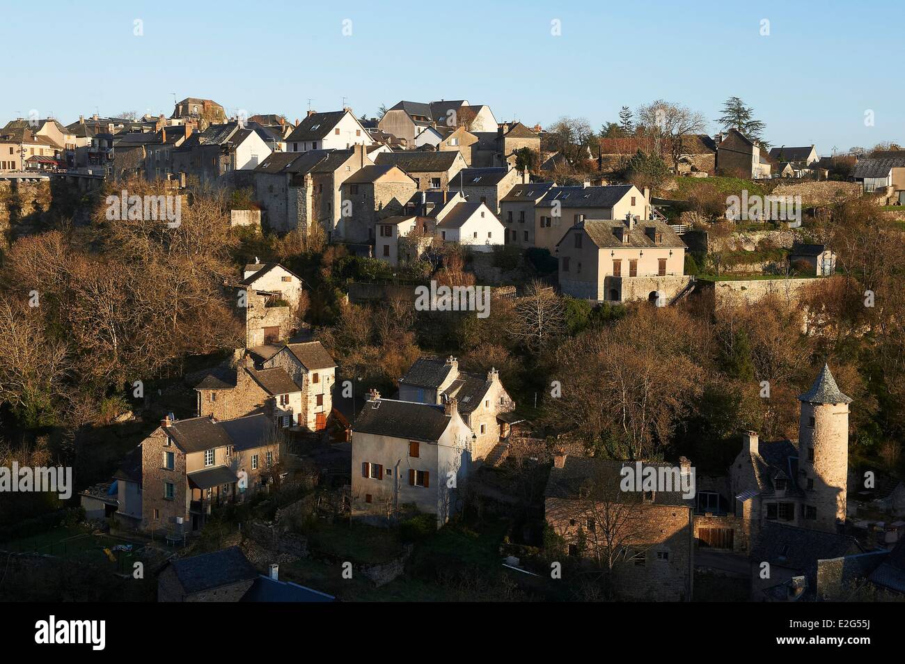France Aveyron Bozouls the Bozouls hole overview Stock Photo - Alamy