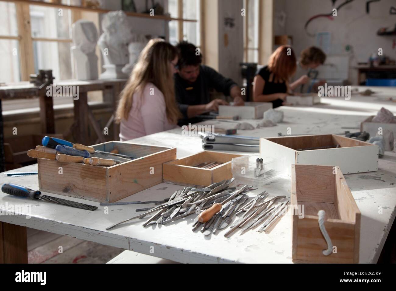 France Pas de Calais Calais Fine Arts School Stock Photo - Alamy