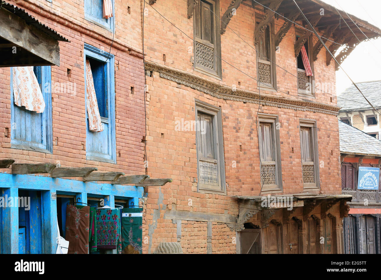 Newari style door hi-res stock photography and images - Alamy