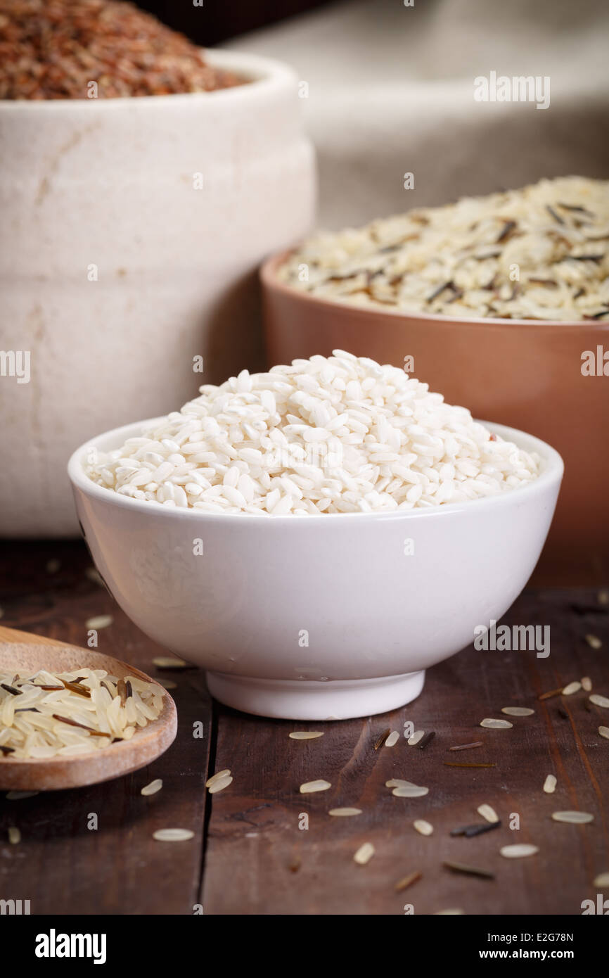 assortment of rice Stock Photo - Alamy