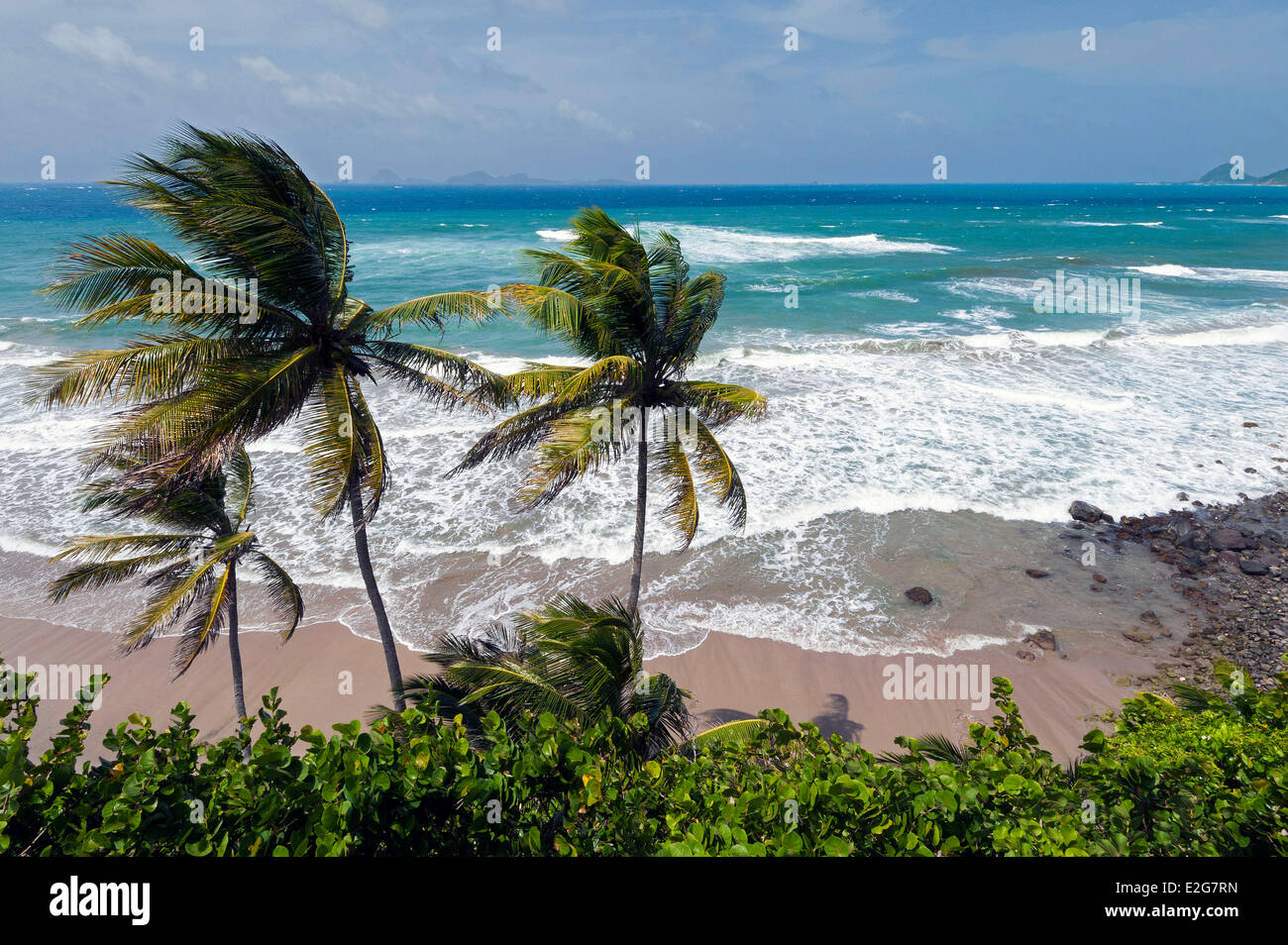 Grenada Island Sauteurs Petite Anse Bay Stock Photo - Alamy