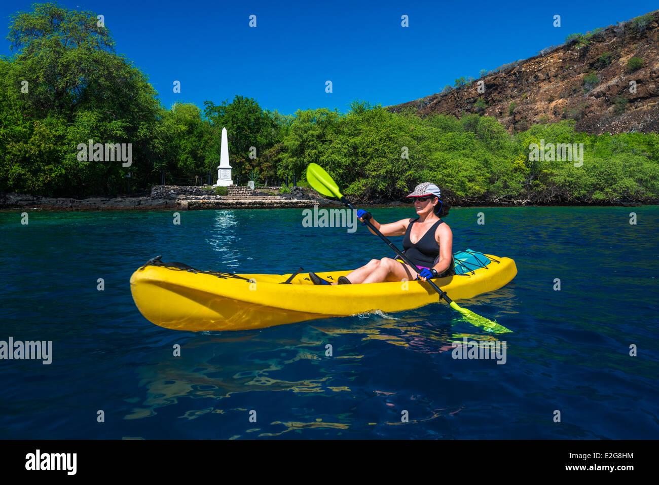 Hawaii big island kealakekua bay kayak hi-res stock photography and ...