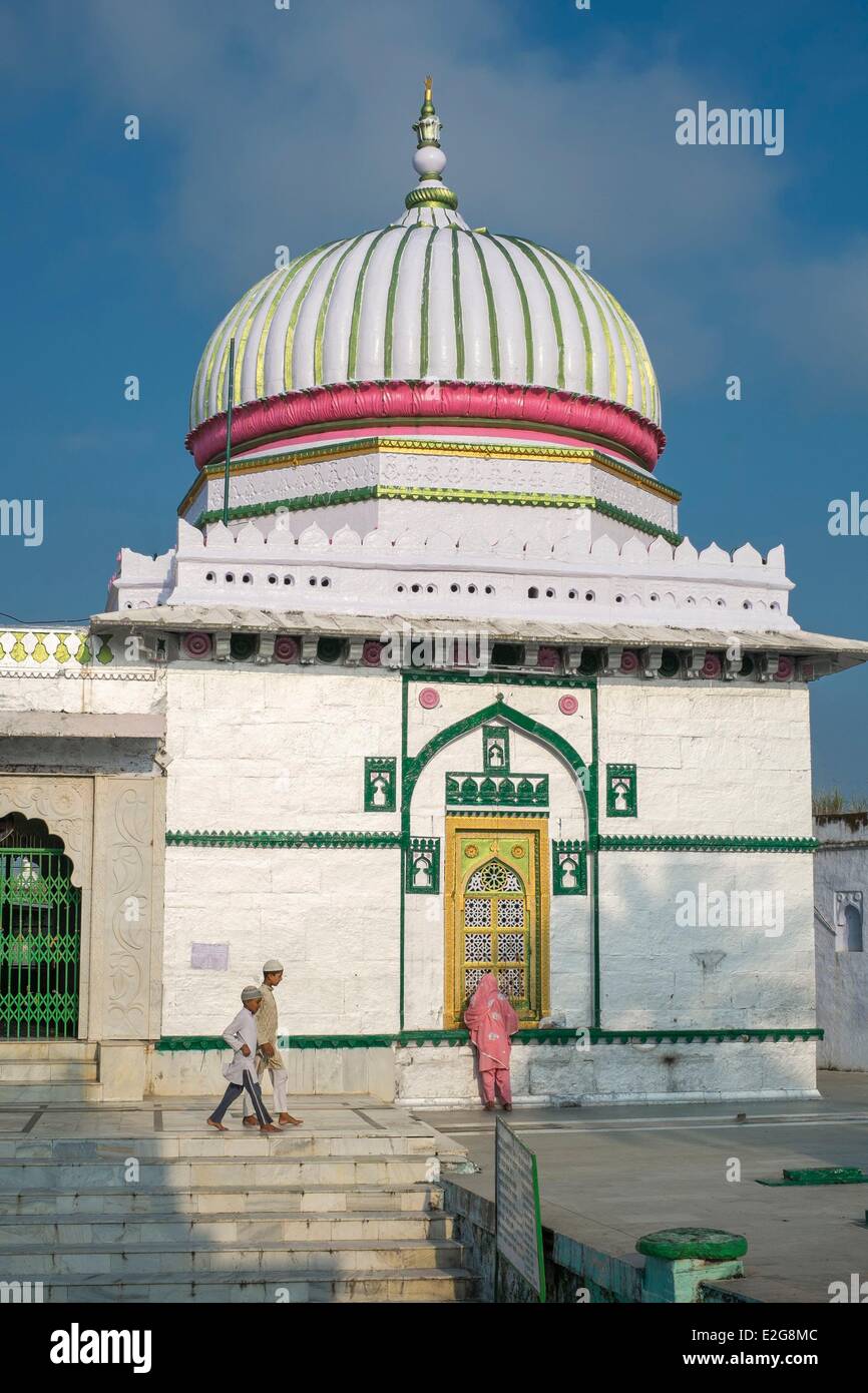 India Rajasthan State Jhalawar muslim shrine close to Gagron fort Stock ...