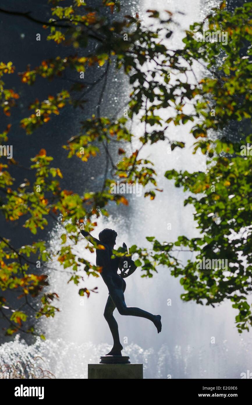 France Haute Garonne Toulouse Grand rond square fountain public garden ...