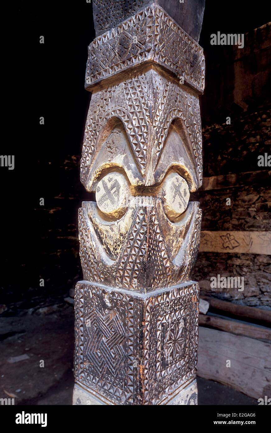 Pakistan Khyber Pakhtunkhwa Kalash valleys Bumburet valley Brun village ...