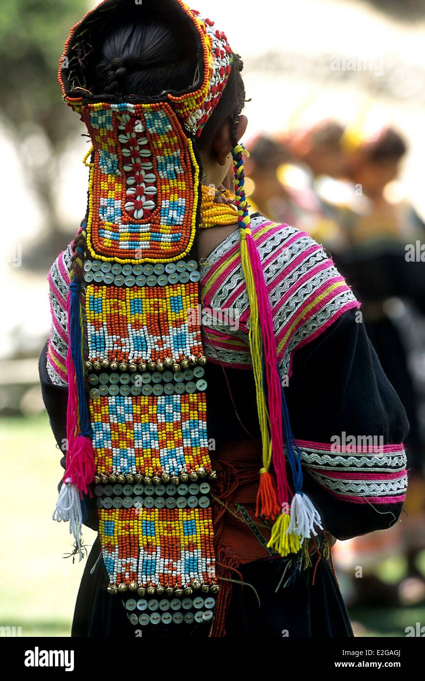 Pakistan Khyber Pakhtunkhwa Kalash valleys Bumburet valley young Kalash ...