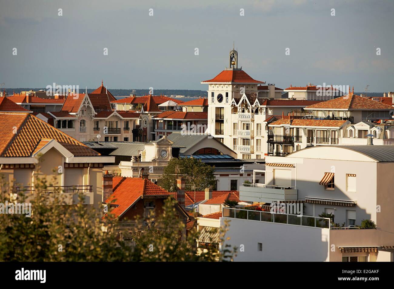 France Gironde Arcachon New city center Stock Photo - Alamy